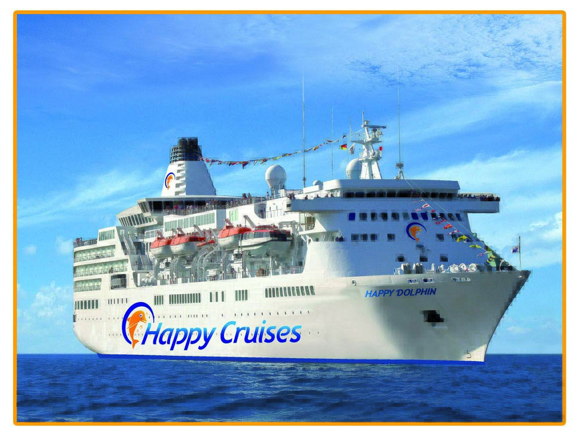Happy Cruises estrena nuevo barco, el Happy Dolphin
